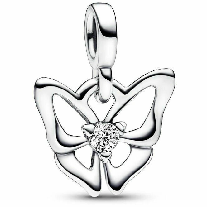 Charm Pandora Mini Pendente Butterfly Franco Cuomo Gioielli