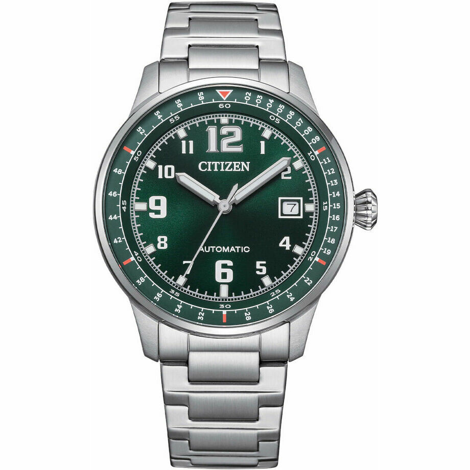 Citizen Military Automatic Men's Watch Green | Franco Cuomo Gioielli